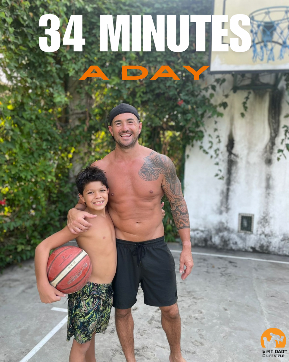 34 Minutes a Day – The Fit Dad Lifestyle